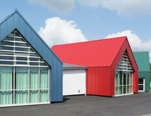 Mit Titanzink eingedeckte Dächer sind absolut pflege- und wartungsfrei